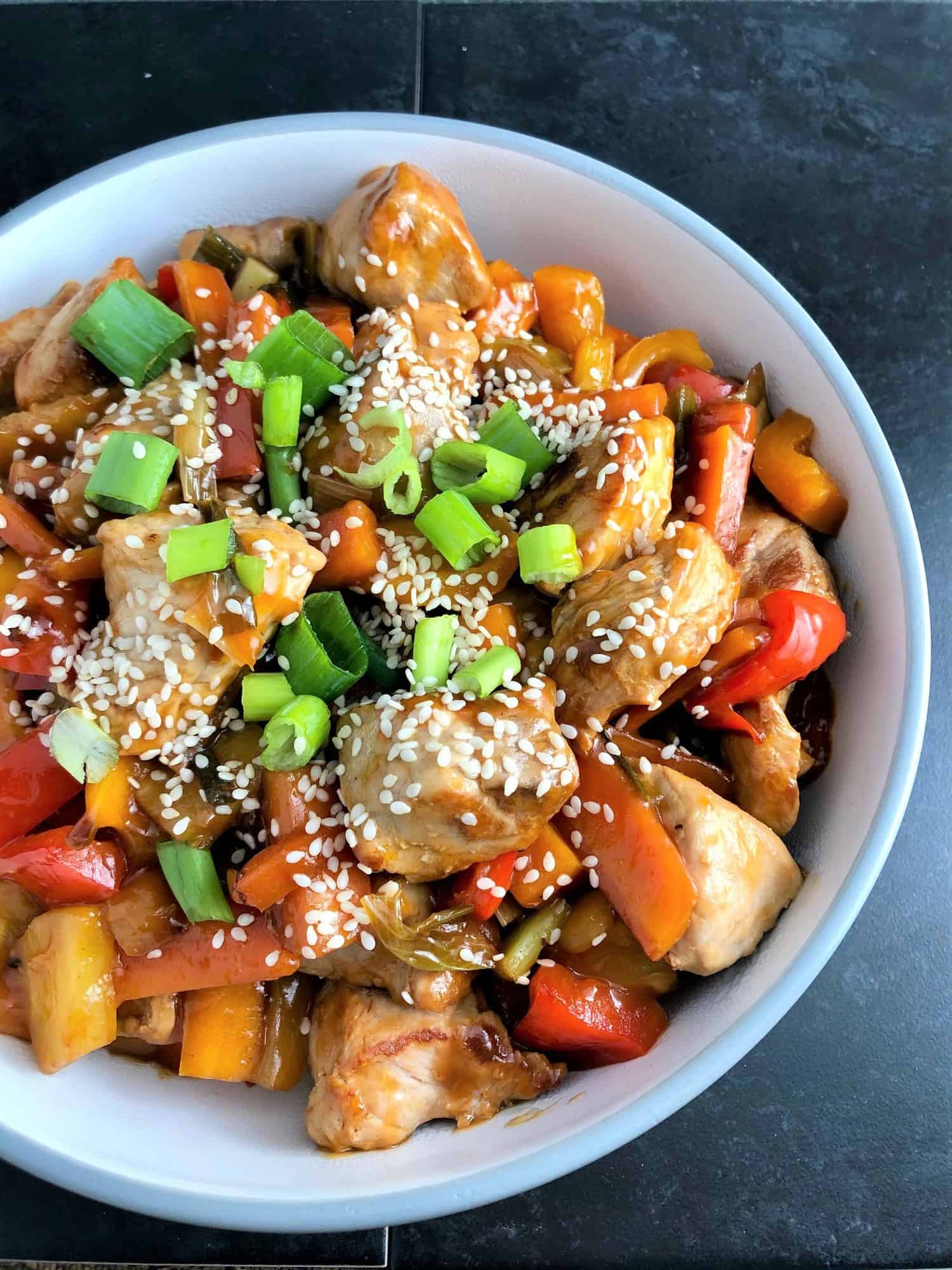 Sweet And Sour Pork With Pineapple