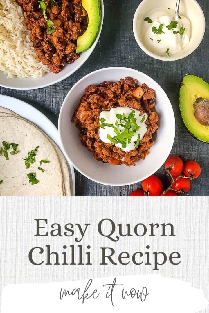 Easy Quorn Vegetarian Chilli - The Real Meal Deal