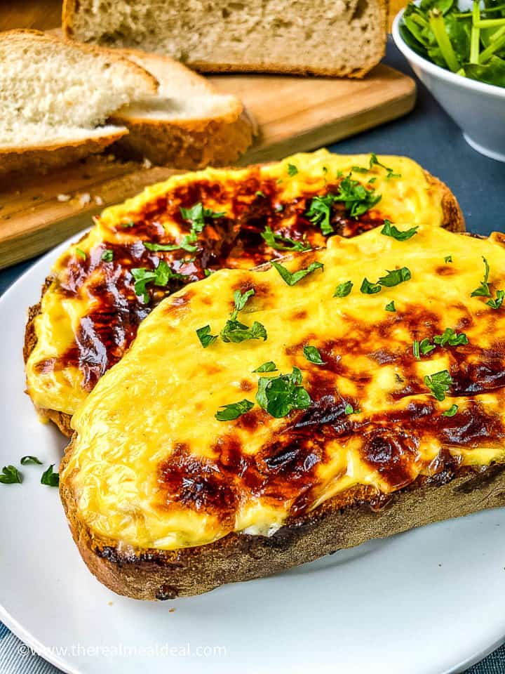 Welsh Rarebit with Egg & No Beer - The Real Meal Deal