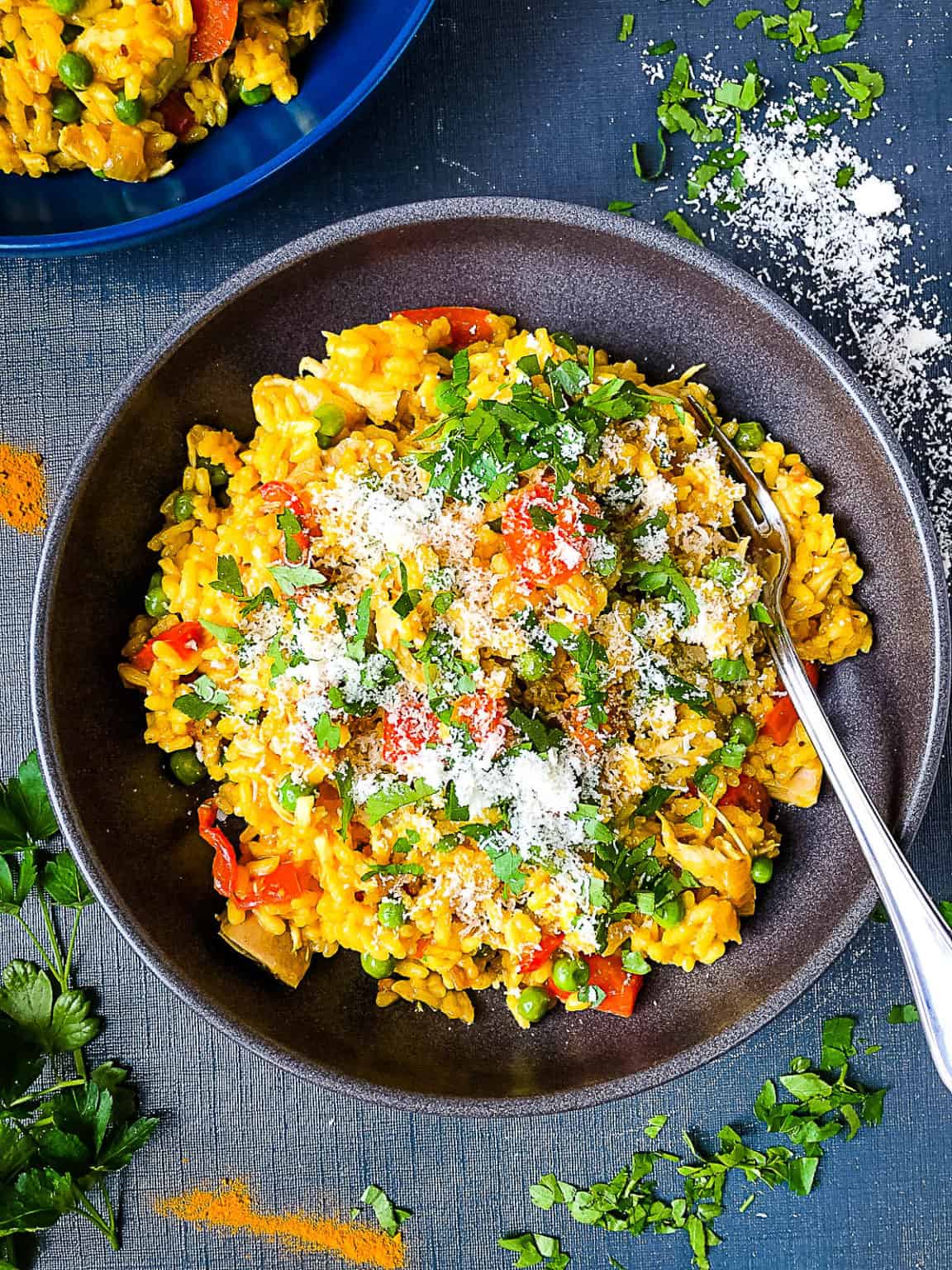 Chicken and Chorizo Risotto - The Real Meal Deal