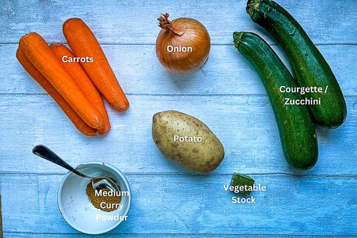 Carrot and Courgette Soup - The Real Meal Deal