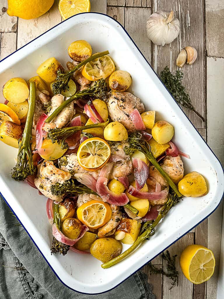 Lemon Chicken Tray Bake - The Real Meal Deal