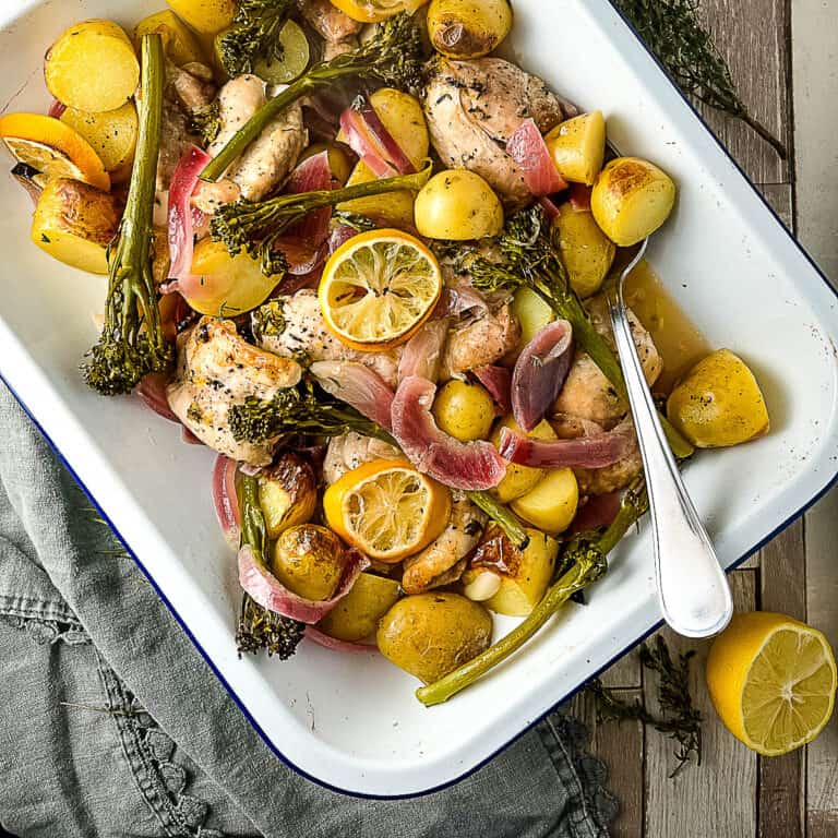 Lemon Chicken Tray Bake - The Real Meal Deal