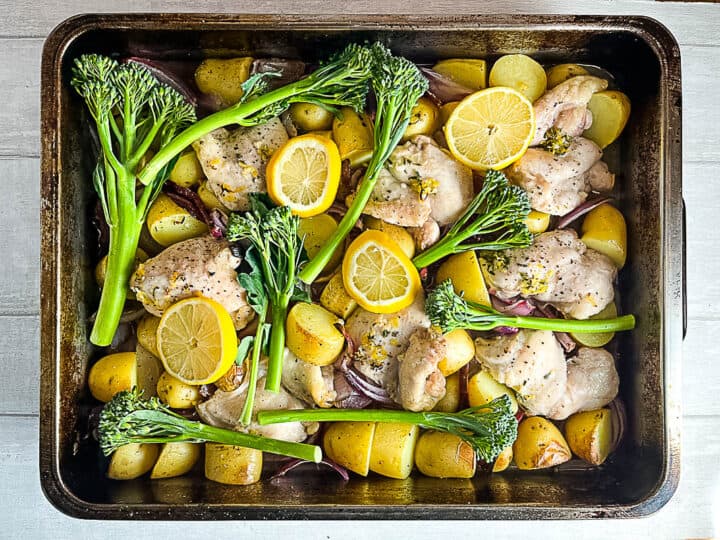 Lemon Chicken Tray Bake - The Real Meal Deal