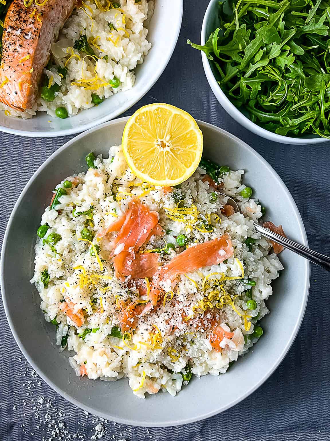 Smoked Salmon Risotto - The Real Meal Deal