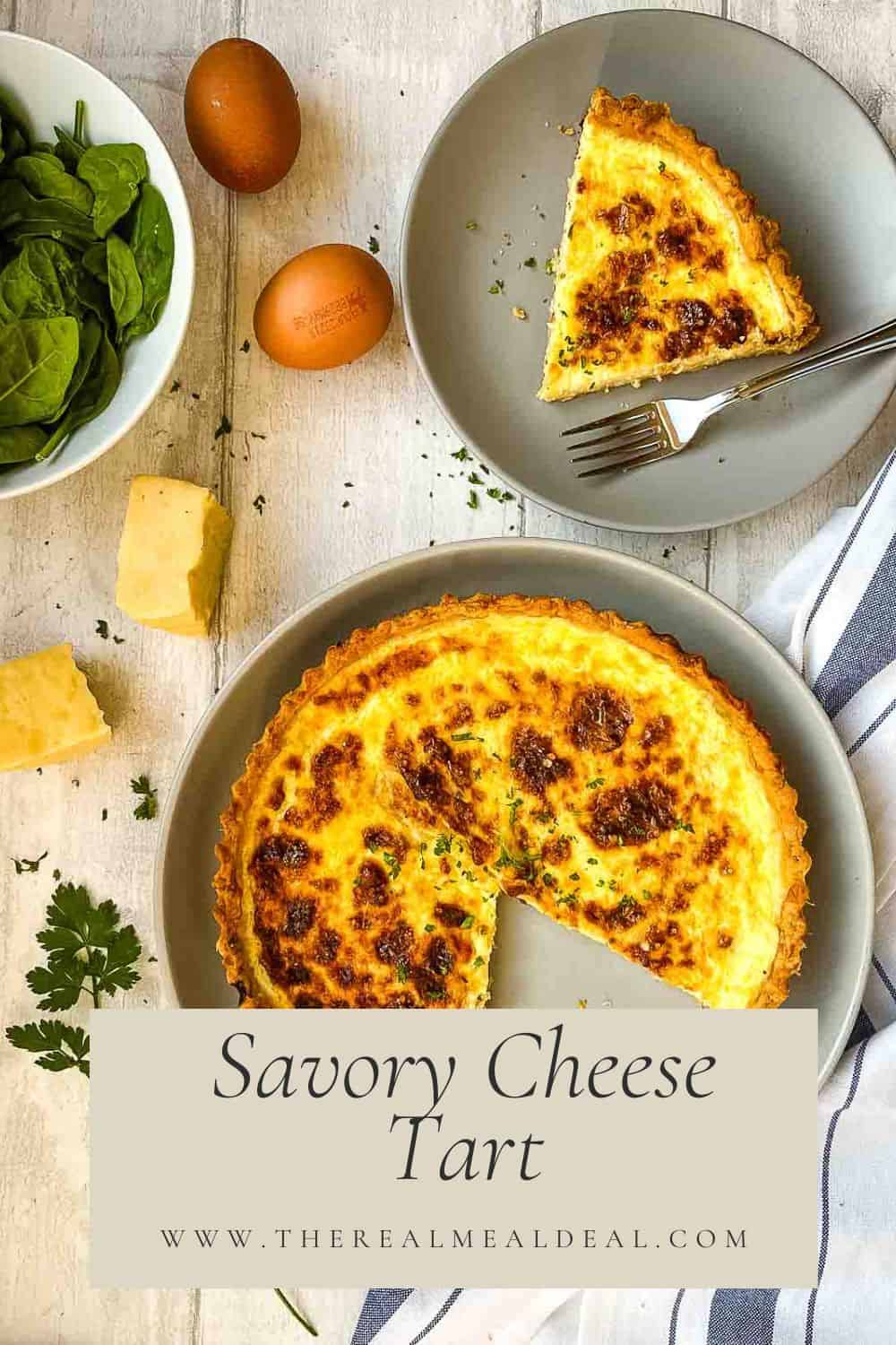 Cheese Flan - The Real Meal Deal