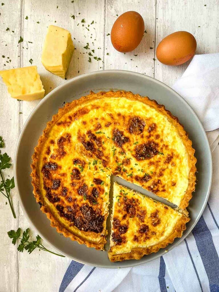 Cheese Flan - The Real Meal Deal