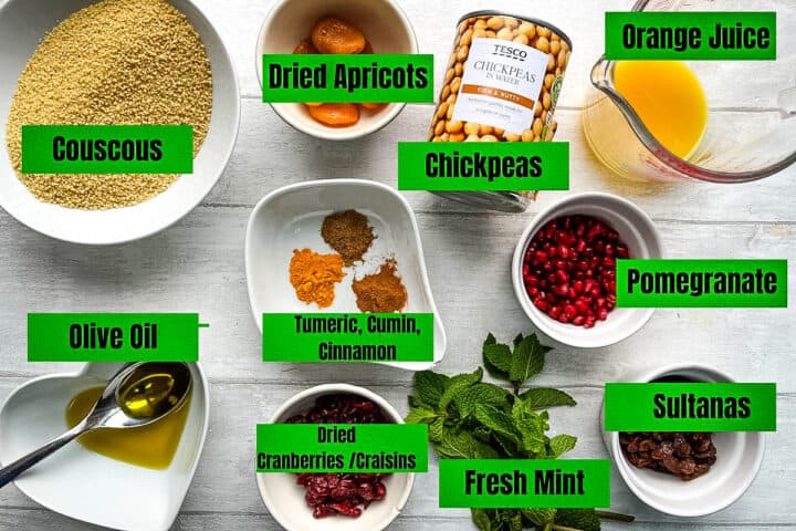 Fruity Moroccan Couscous Salad - The Real Meal Deal