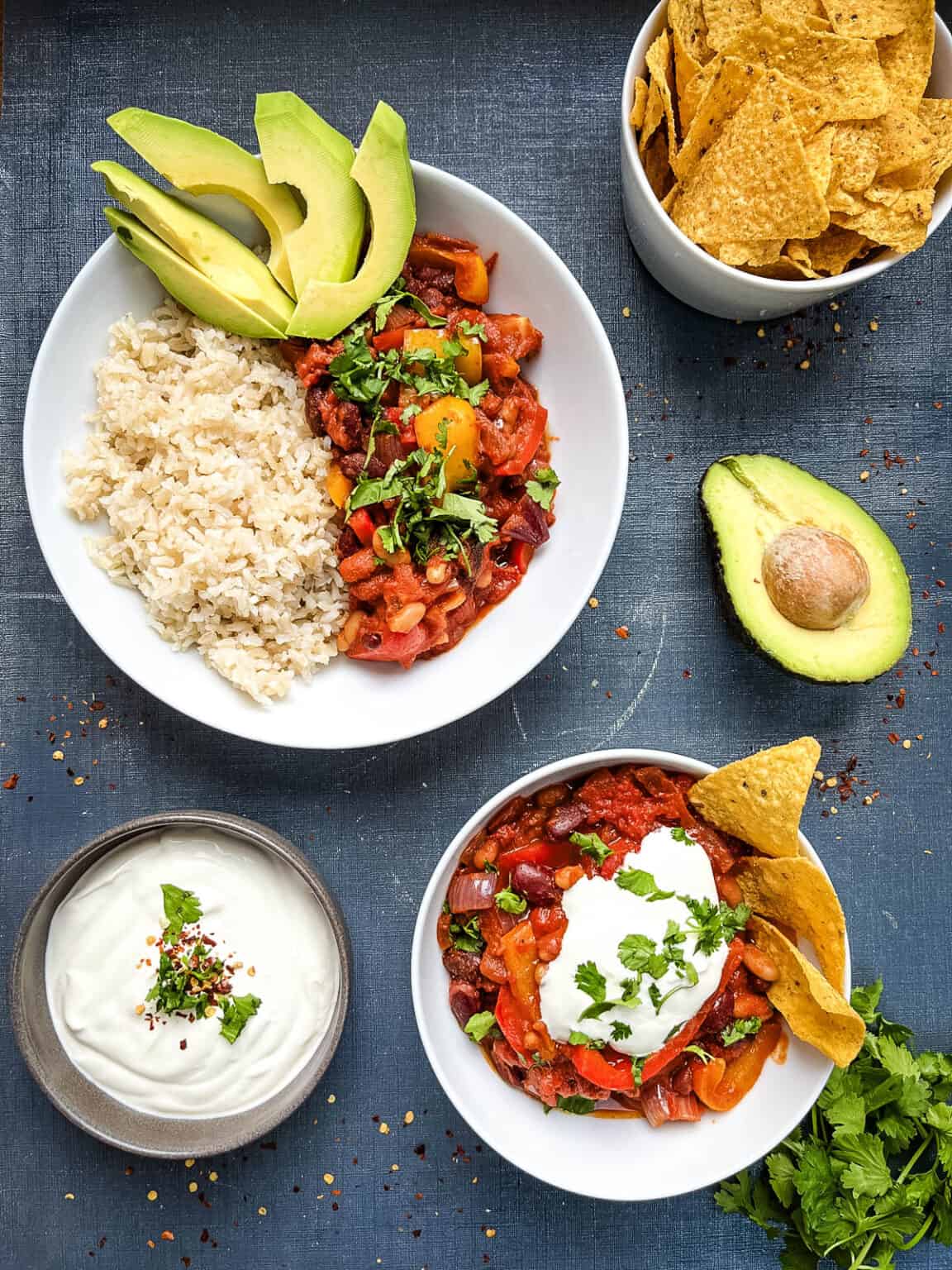 5 Bean Chilli (Vegan) - The Real Meal Deal
