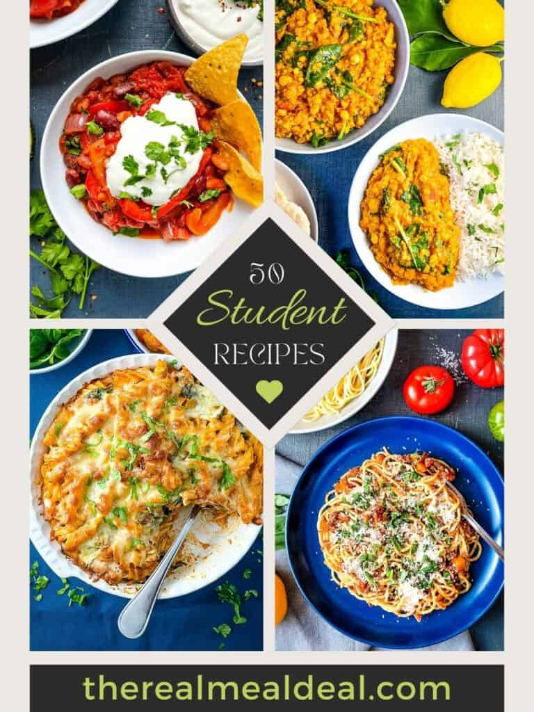 50 Cheap Meals and Recipes for Students - The Real Meal Deal