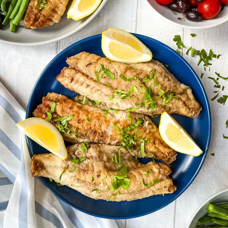 Pan Fried Sea Bream Fillets - The Real Meal Deal