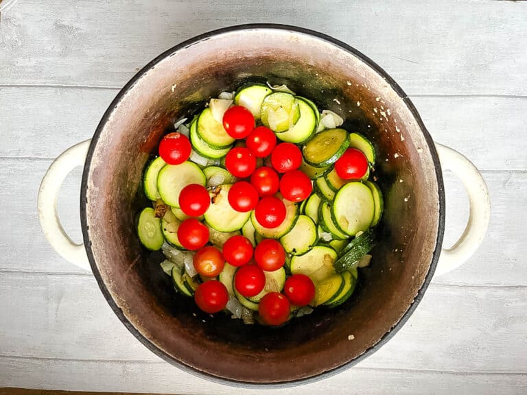 Tomato and Courgette Risotto - The Real Meal Deal