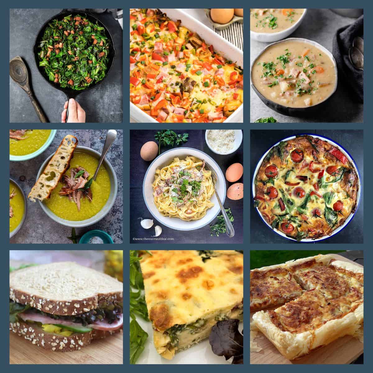 10 Easy Leftover Gammon and Ham Recipes - The Real Meal Deal